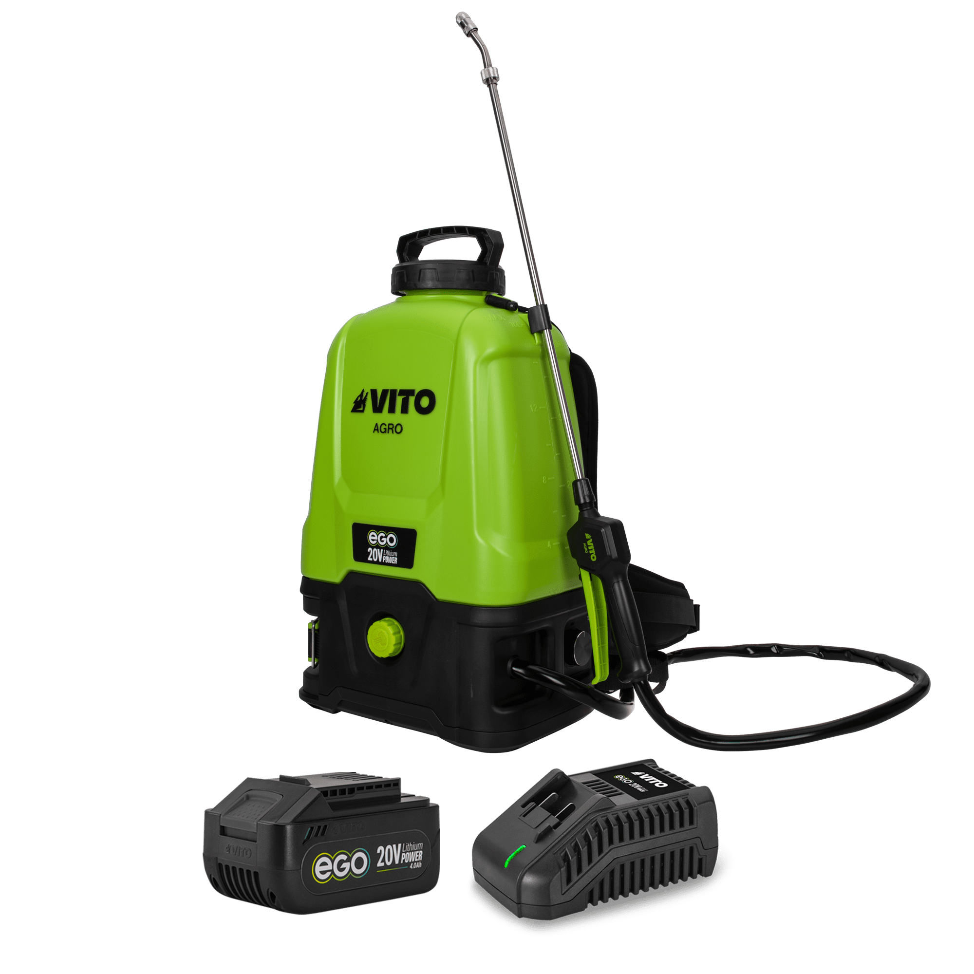 PACK10EGOGARDEN | Battery Sprayer 16 L Ego 20V, With 4Ah Battery And ...