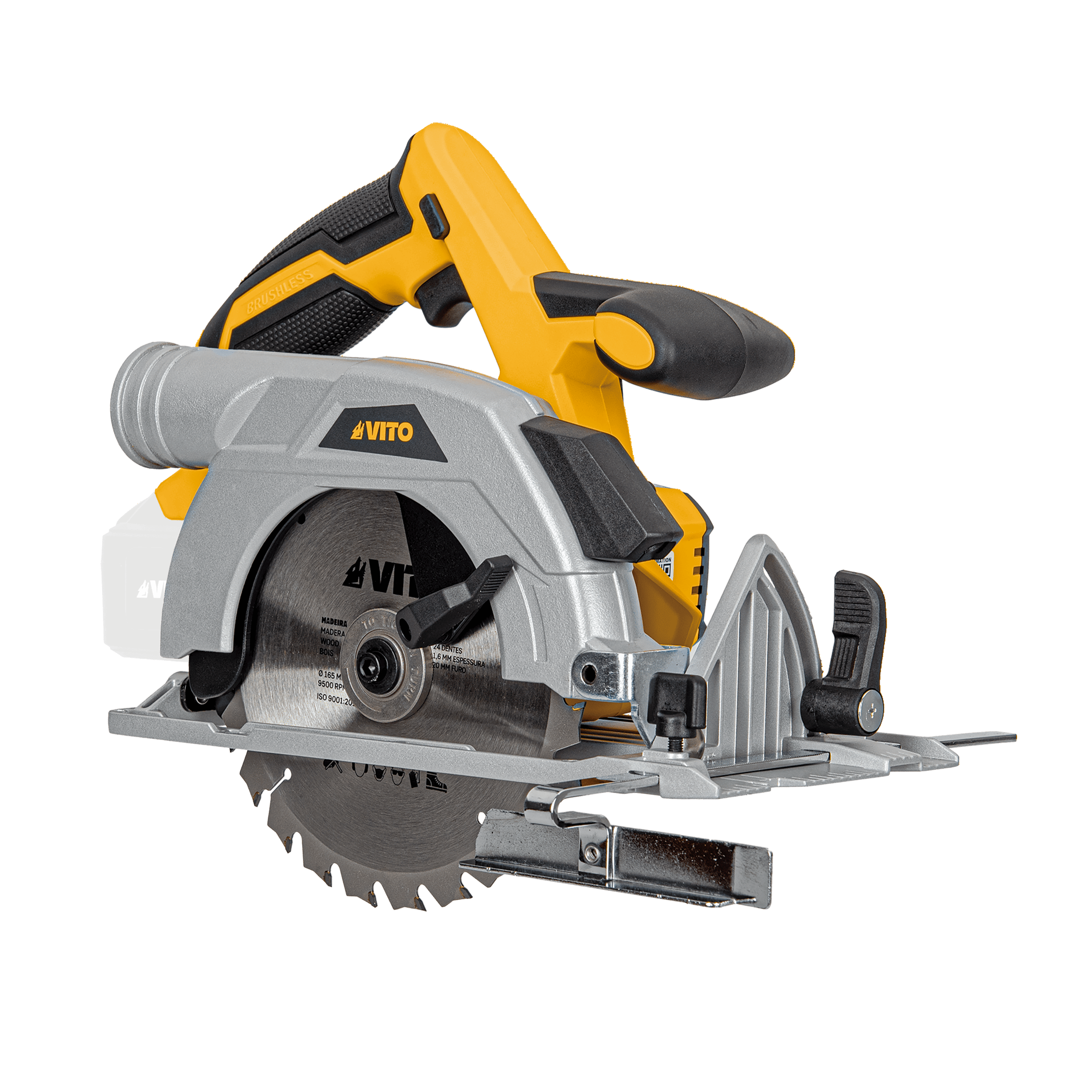 VIBCSCB16520 | Brushless Circular Saw 165Mm - 20V | VITO