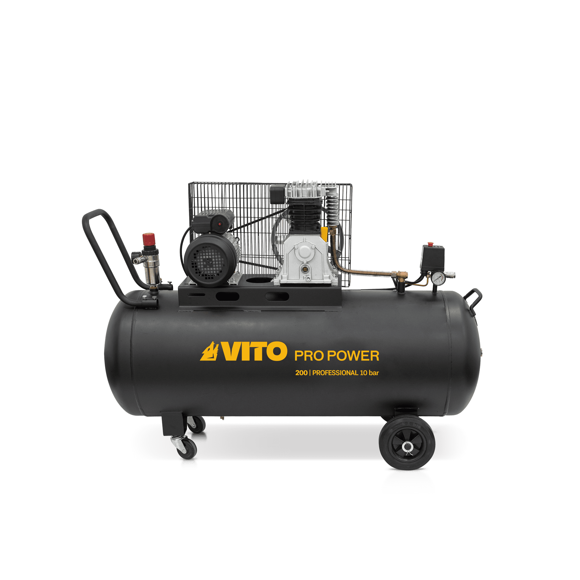 VICOC200B | Kompressor Mit Riemenantrieb 200 10Bar 4Ps | VITO