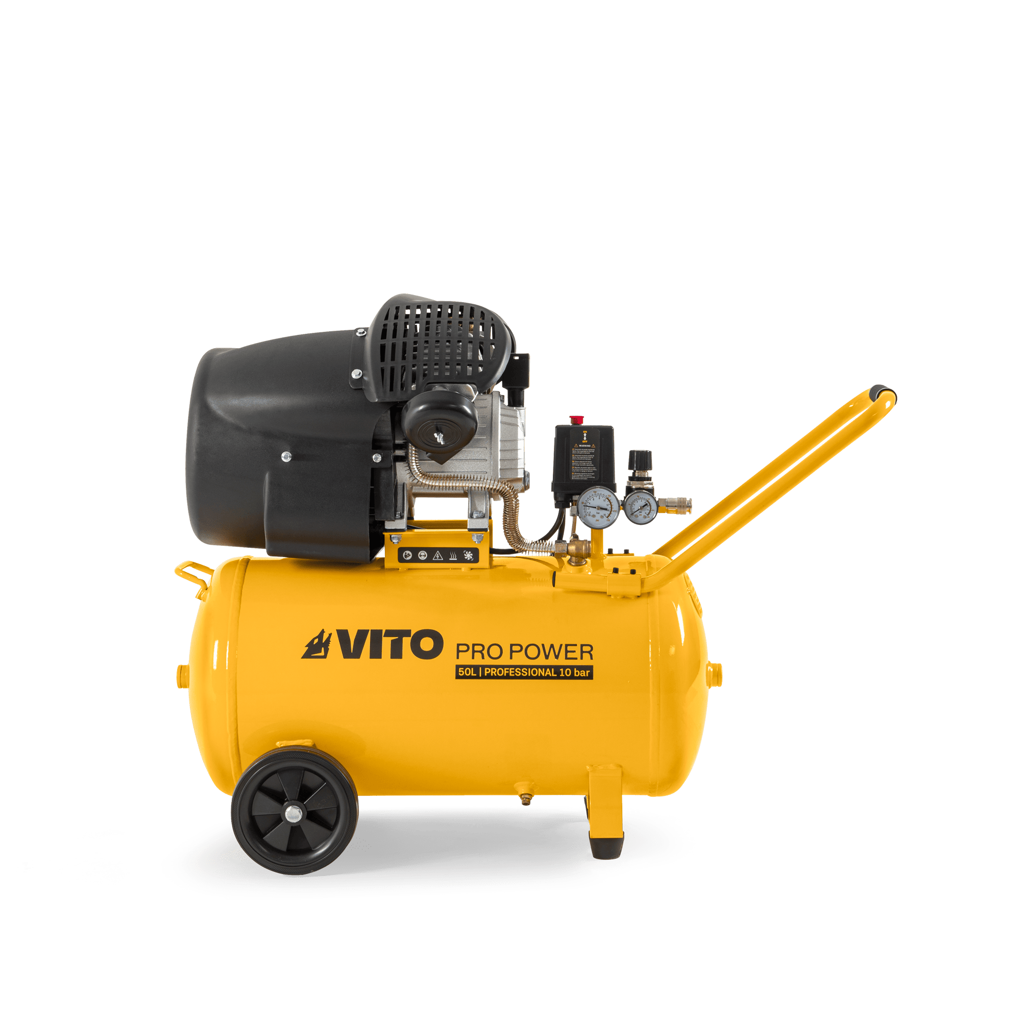 VICODC50 | Two-Cylinder Oil Compressor 50Lt 10 Bar 3.0Hp | VITO