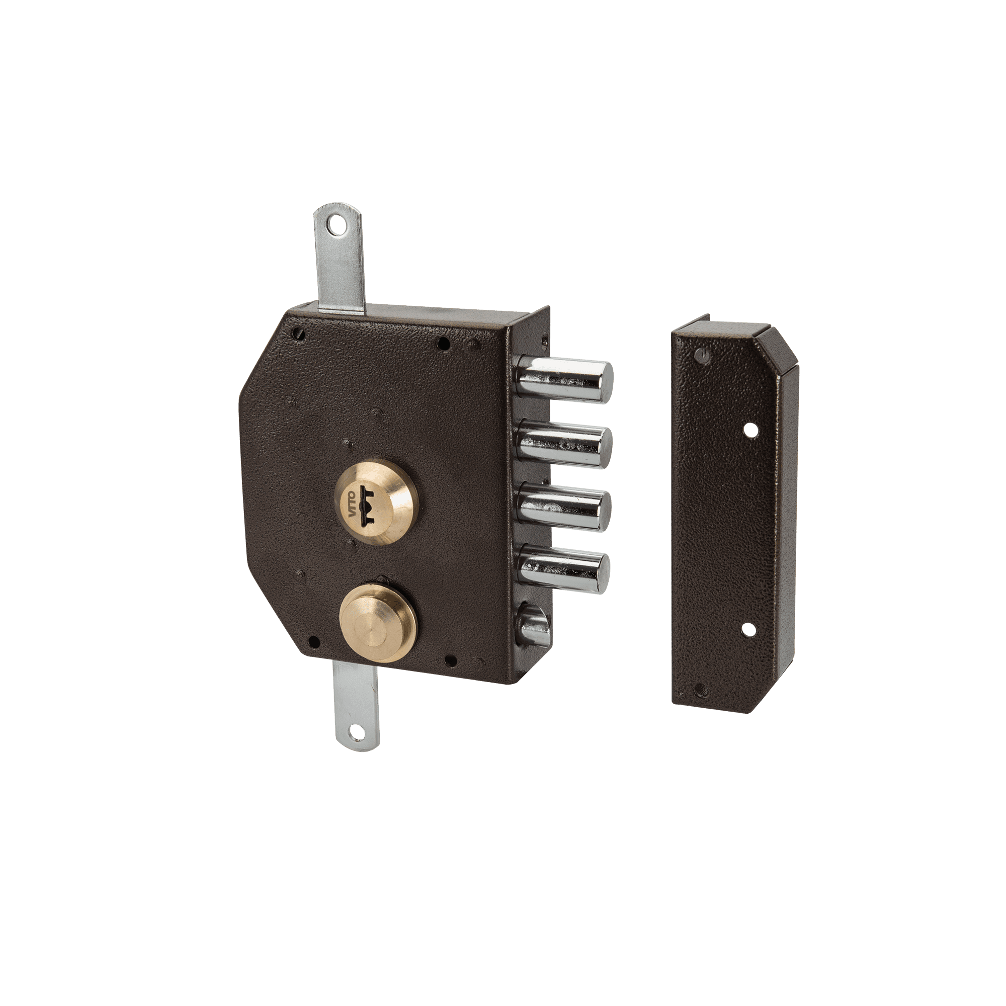 VIF9072D | Door Lock With Safety Catch 9072 Right | VITO