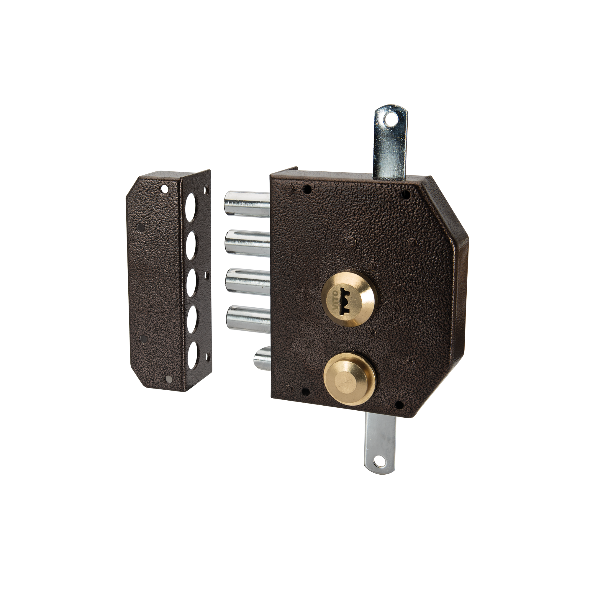 VIF9072E | Door Lock With Safety Catch 9072 Left | VITO