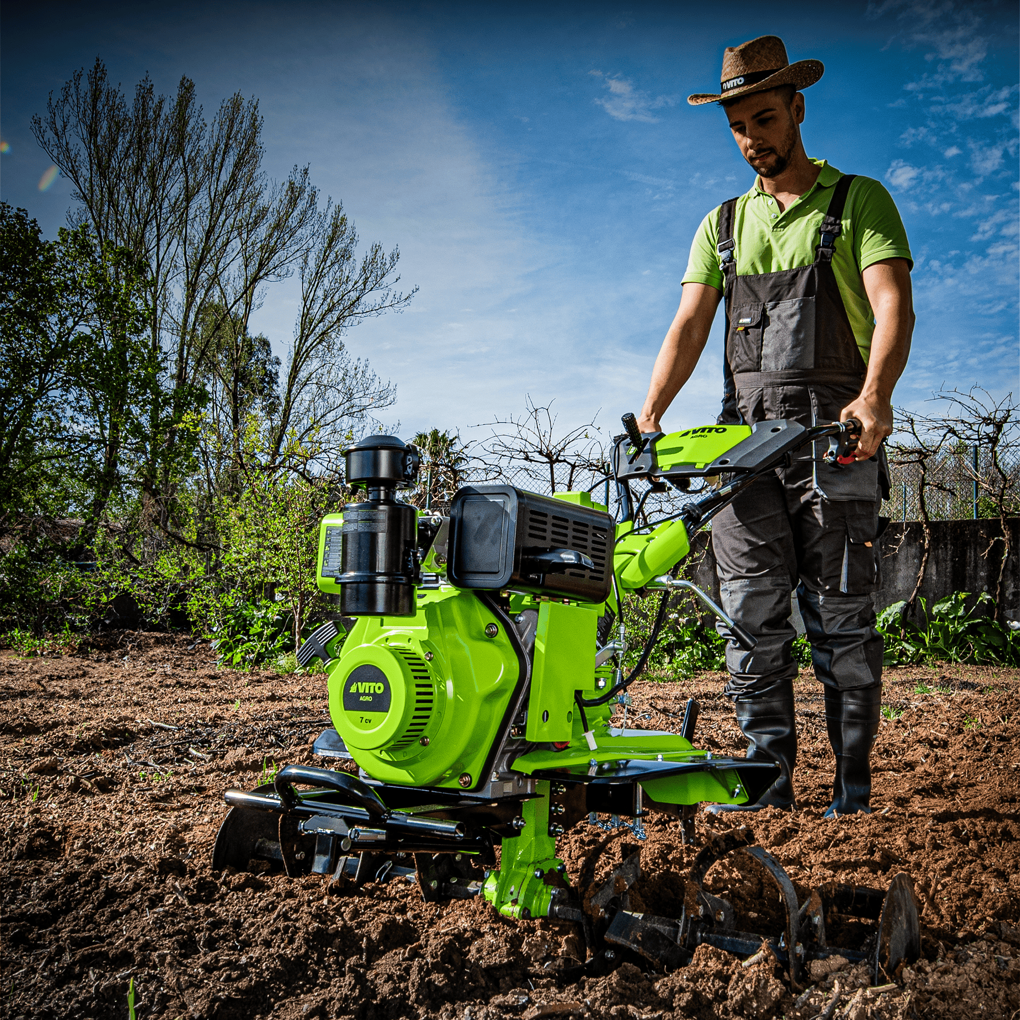 VIMEDTD7B | Motoazada A Dieselcon Transmissión Directa - 7Cv | VITO